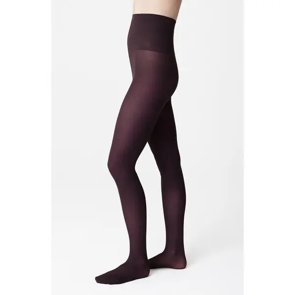 Swedish Stockings Svea Premium Opaque Tights - Huckleberry