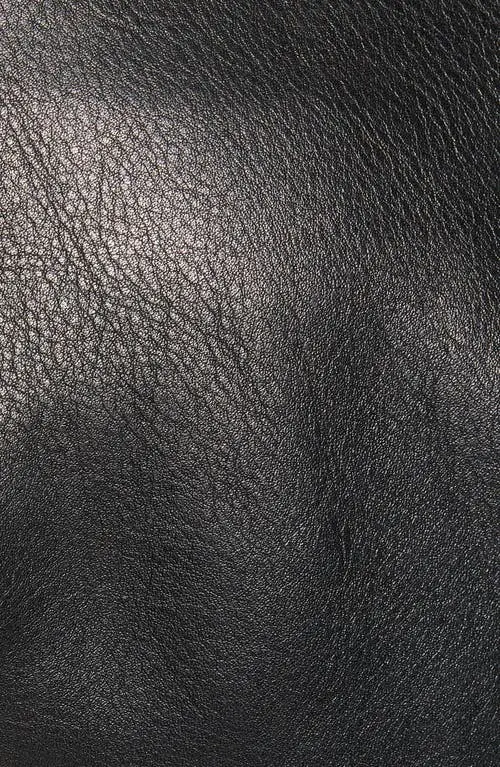 SCHOTT Waxy Cowhide Leather Moto Jacket
