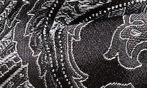 Eton Paisley Silk Bow Tie - Black