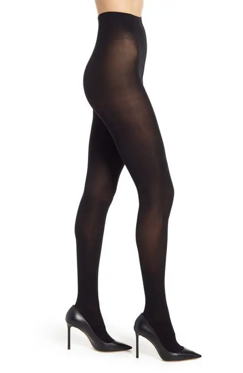 Swedish Stockings Olivia Semi Opaque Tights - Black