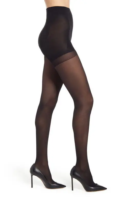 Swedish Stockings Anna Control Top Tights - Black
