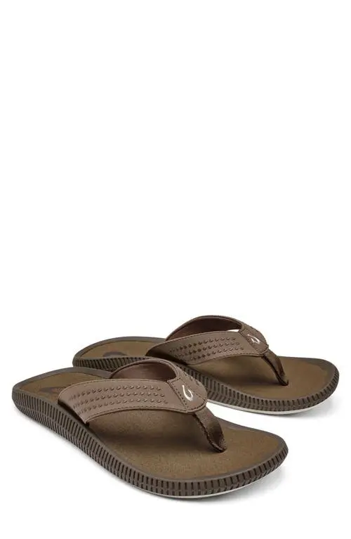 Olukai Ulele Flip Flop - Mustang/mustang
