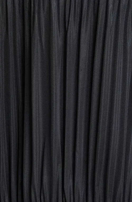 Issey Miyake Pleated Zip-up Hoodie - Black