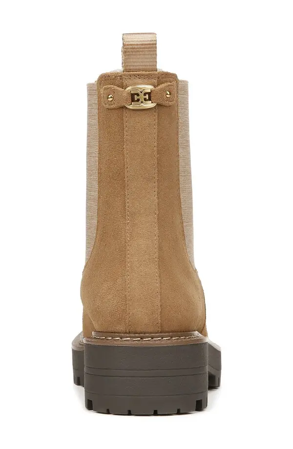 Sam Edelman Laguna Waterproof Chelsea Boots - Golden Caramel