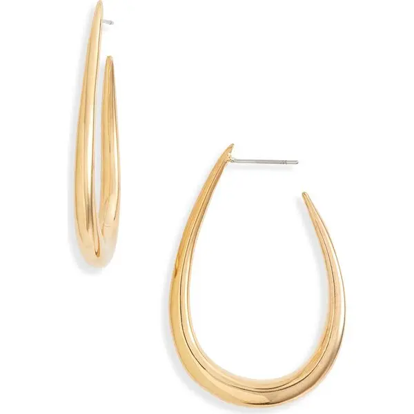 SOKO Mezi Maxi Hoop Earrings - Gold