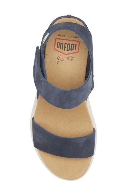 ON FOOT Java Platform Wedge Sandal