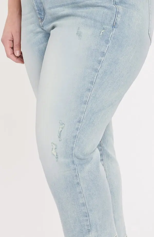 NYDJ Piper Relaxed Crop Straight Leg Jeans