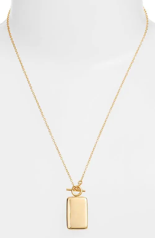 SOKO Rectangle Medallion Necklace