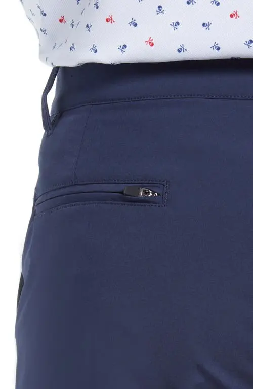Johnston & Murphy Xc4 Performance Straight Leg Pants - Navy