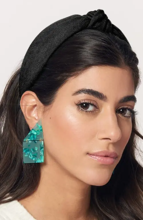 Lele Sadoughi Woven Knotted Headband