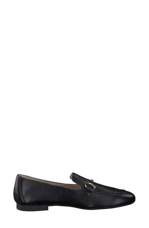 Paul Green Daphne Flat - Black Leather