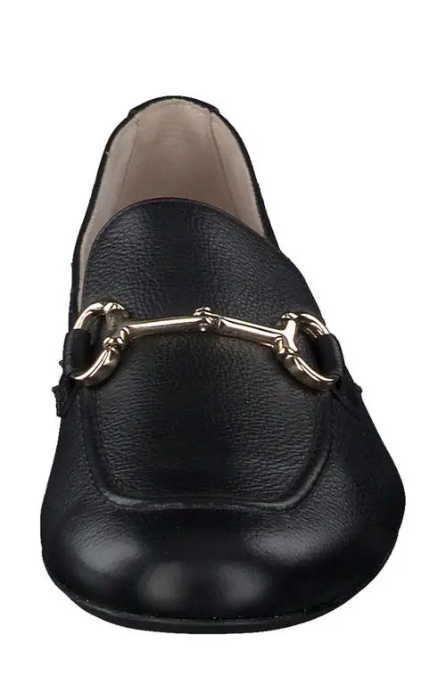 Paul Green Daphne Flat - Black Leather