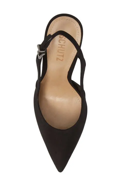 Schutz Boris Slingback Pump - Black