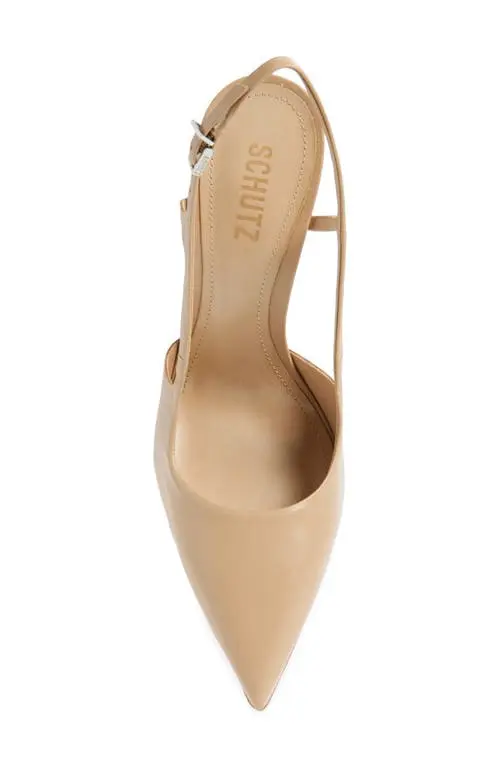Schutz Boris Slingback Pump - Light Nude