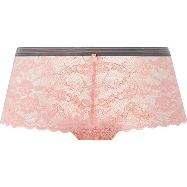 Freya Offbeat Lace Boyshorts - Rosehip