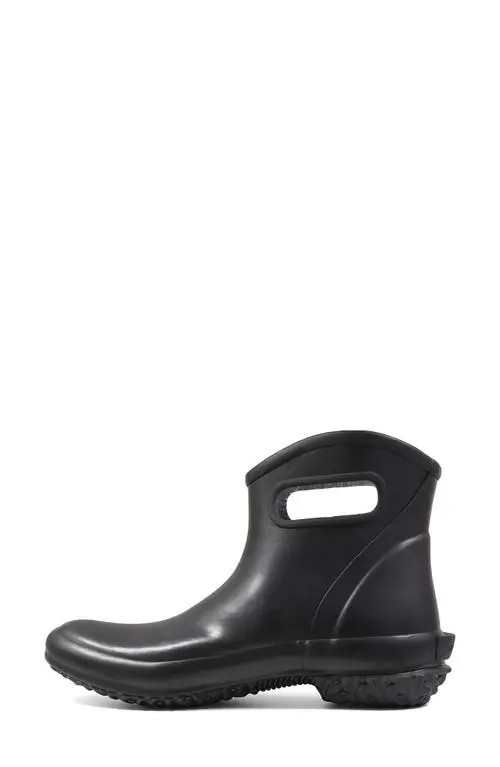Bogs Patch Ankle Waterproof Rain Boot - Black