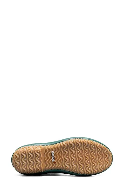 Bogs Patch Ankle Waterproof Rain Boot - Grass Multi