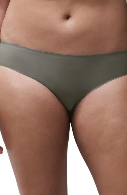 Chantelle Soft Stretch Bikini Bottom - Green Clay