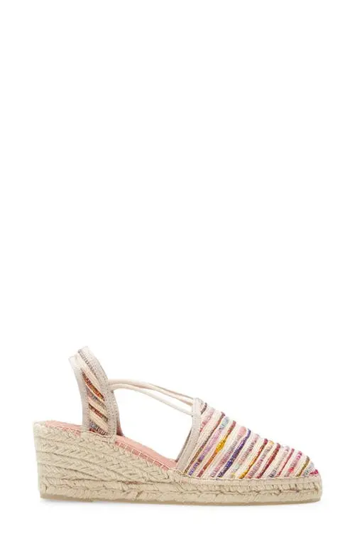 TONI PONS Tania Espadrille Wedge - Multi Fabric