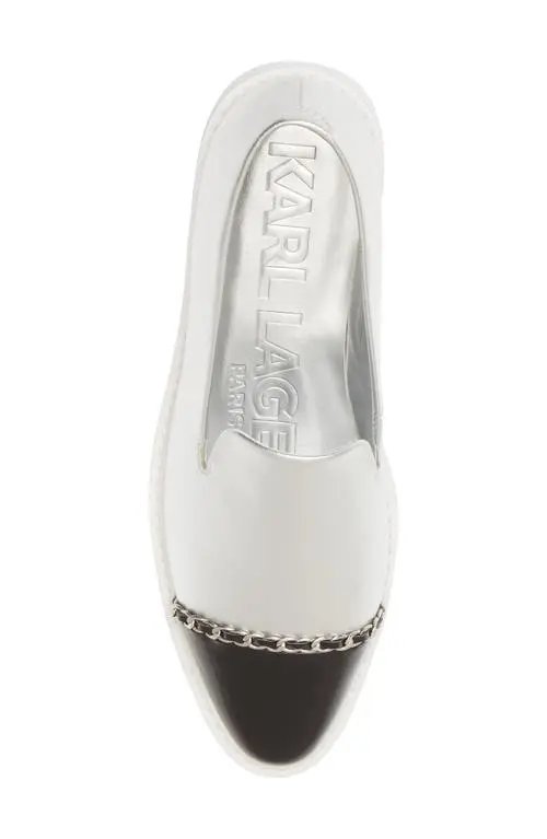 Karl Lagerfeld Paris Caralee Cap-toe Sneakers