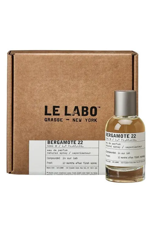 Le Labo Bergamote 22 Eau De Parfum - No Color