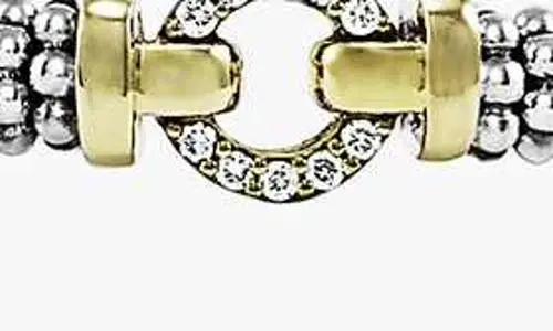 Lagos Enso Diamond Bracelet - Silver/gold