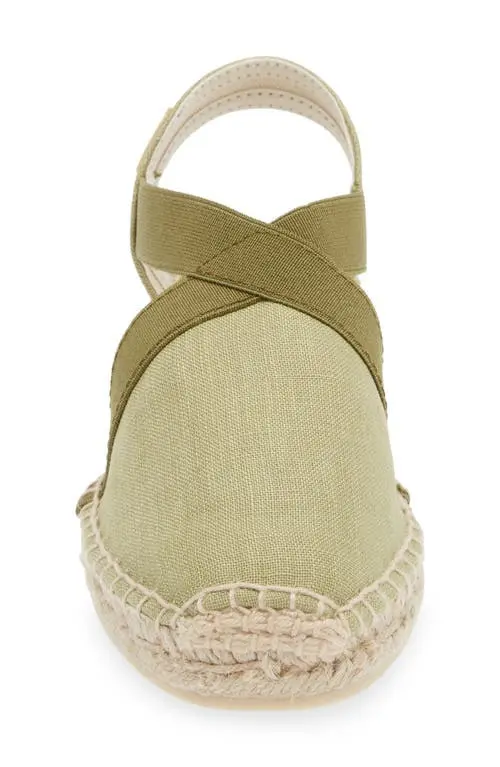 TONI PONS Verona Espadrille Wedge - Oliva/olive