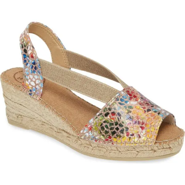 TONI PONS Teide Espadrille Sandal - Taupe Leather