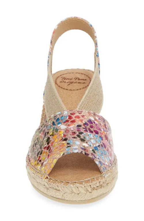 TONI PONS Teide Espadrille Sandal - Taupe Leather