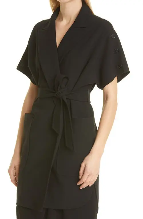 Max Mara Cestino Wool Stretch Crepe Jacket