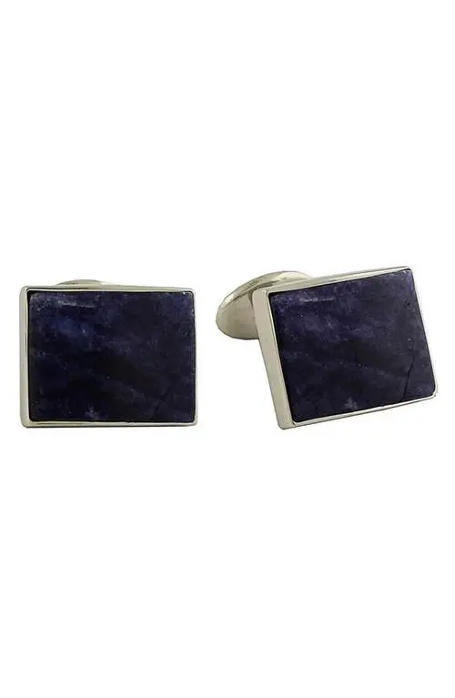 David Donahue Sodalite Cufflinks - Silver