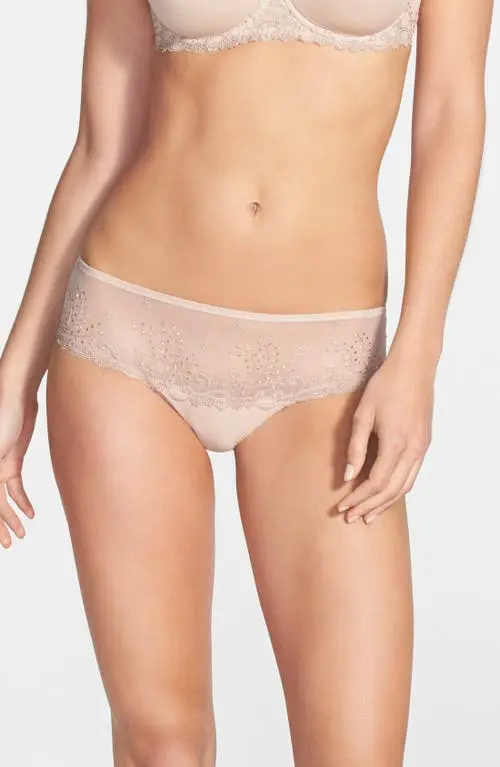 Simone Perele Delice' Boyshorts - Nude