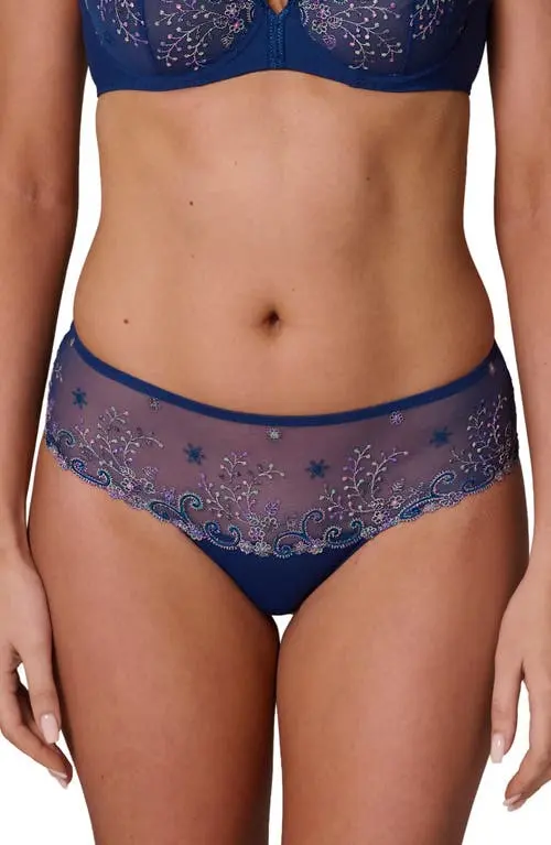 Simone Perele Delice Boyshorts - Rainbow Blue