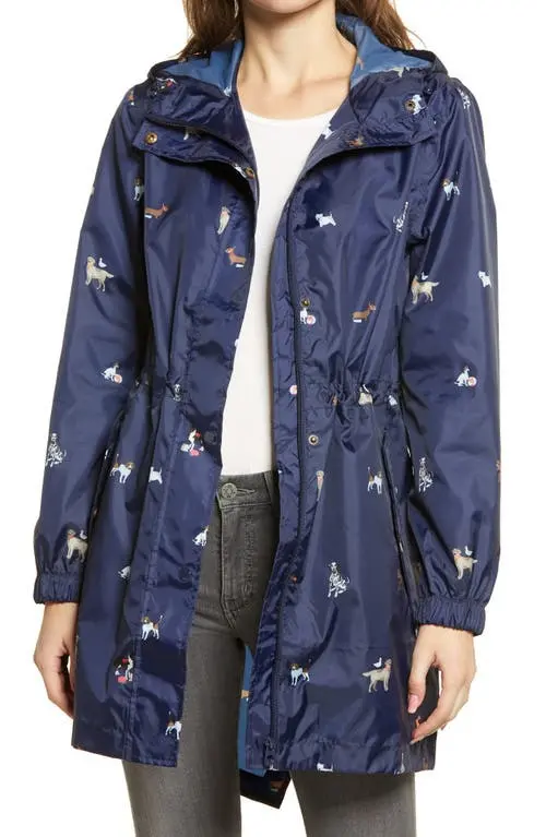 Joules Golightly Print Raincoat