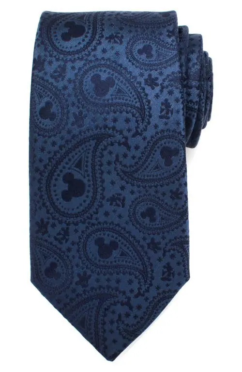 CUFFLINKS, INC. Paisley Silk Tie - Navy