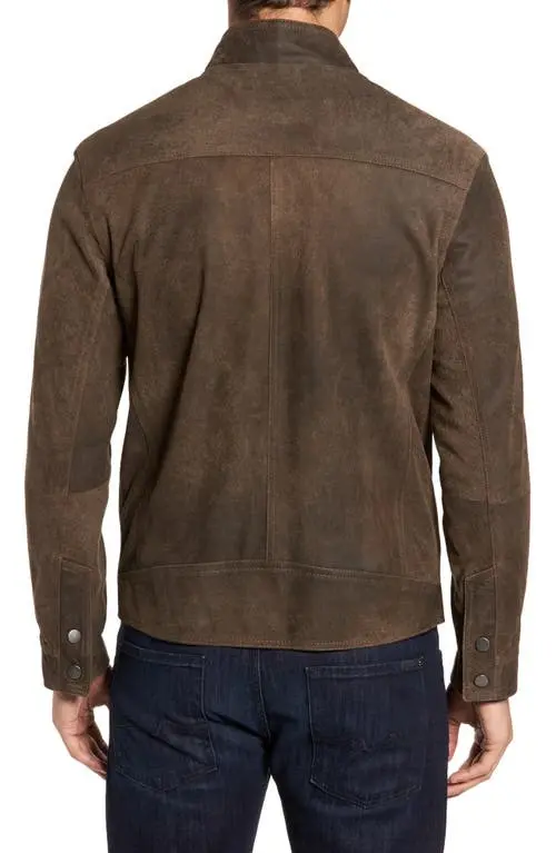 Remy Leather Suede Moto Jacket