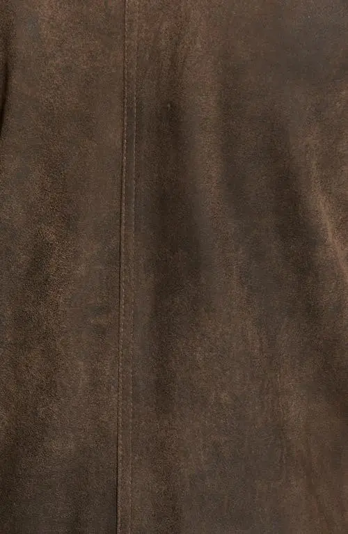 Remy Leather Suede Moto Jacket