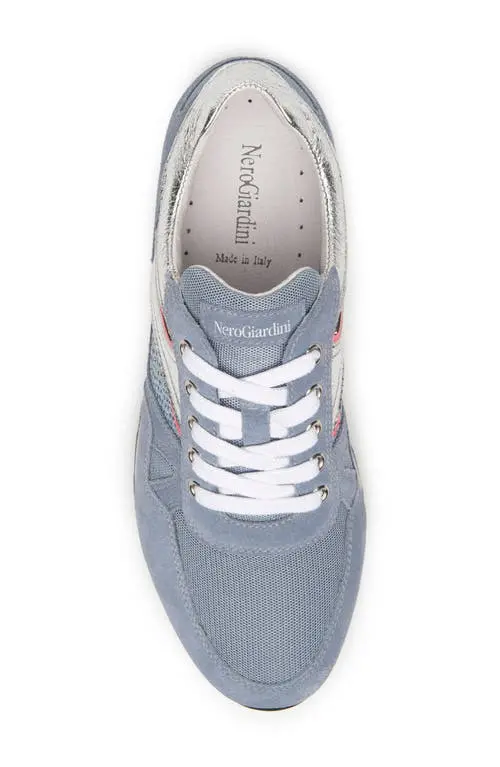 NEROGIARDINI Metallic Glitter Sneakers