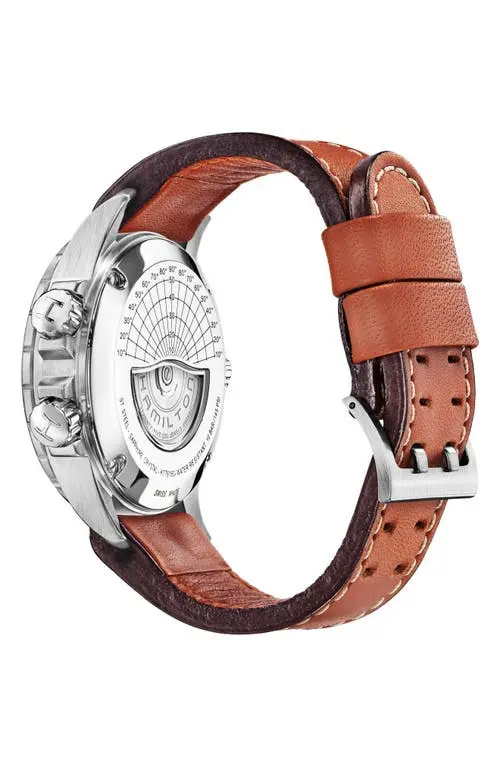 Hamilton Khaki Aviation X-wind Automatic Chronograph Strap Watch