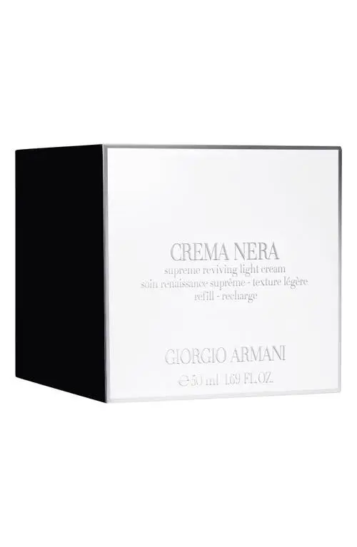 ARMANI Crema Nera Supreme Lightweight Reviving Anti-aging Face Cream Refill