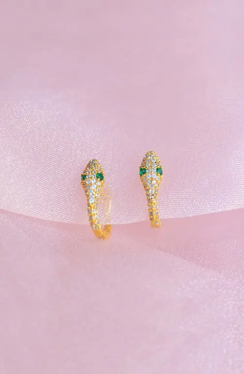 GIRLS CREW Viper Hoop Earrings
