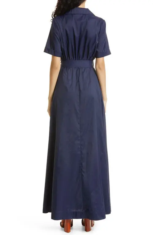 Staud Millie Maxi Shirt Dress