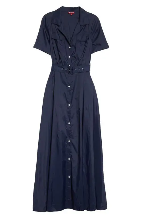 Staud Millie Maxi Shirt Dress