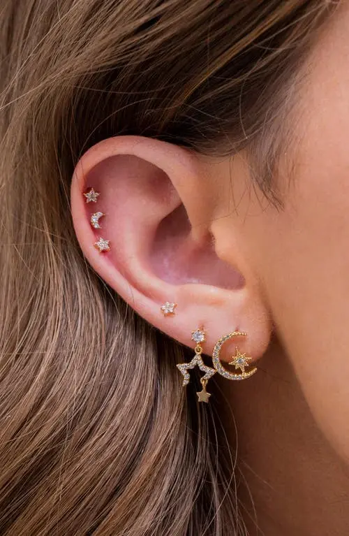 GIRLS CREW Star Stud Earrings