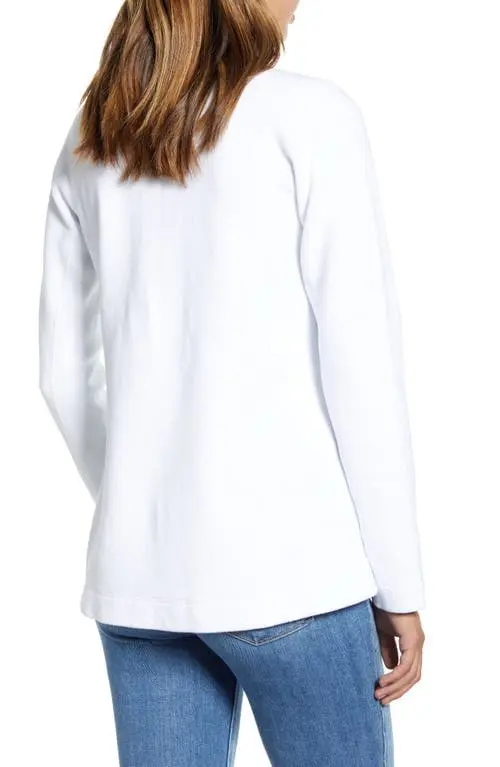 Tommy Bahama New Aruba Zip-up Stretch Cotton Jacket - White