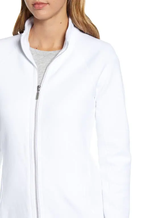 Tommy Bahama New Aruba Zip-up Stretch Cotton Jacket - White
