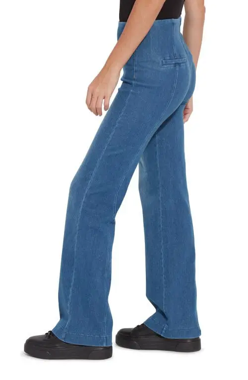 Lyssé Initials Wide Leg Trousers - Midwash