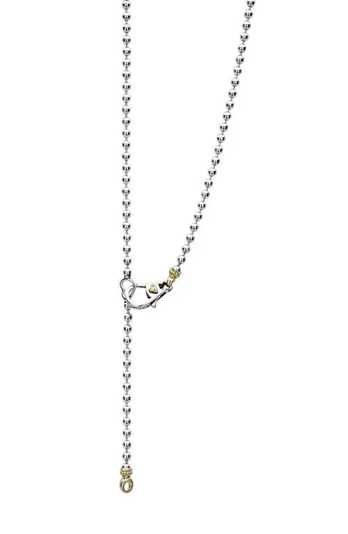 Lagos Beloved Oval Plate Chain Necklace