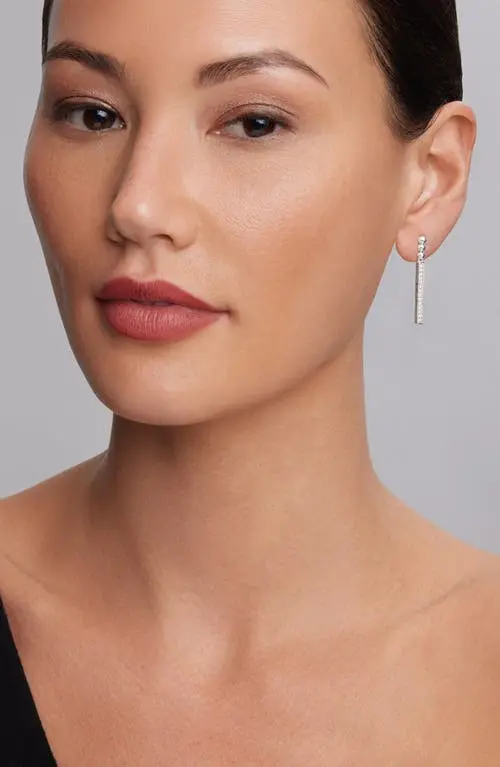 Lagos Caviar Spark Diamond Drop Earrings