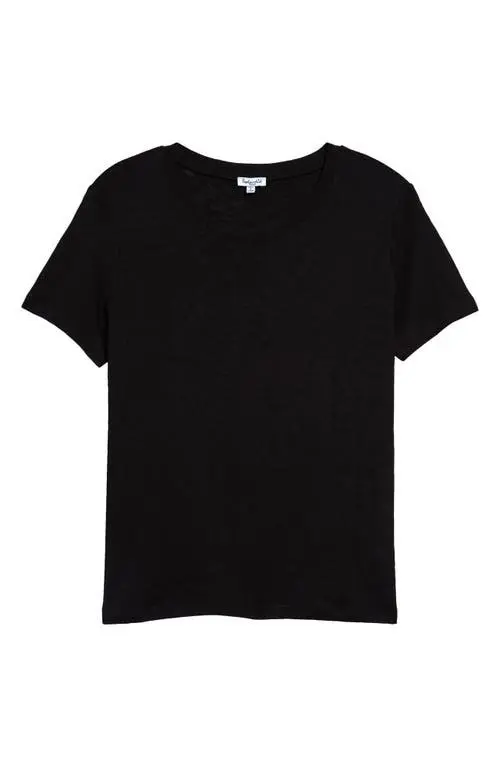 Splendid Zoe Slub Crewneck Tee - Black